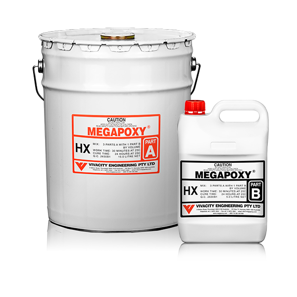Megapoxy HX, epoxy resin adhesive, 20L kit – Megapoxy NZ